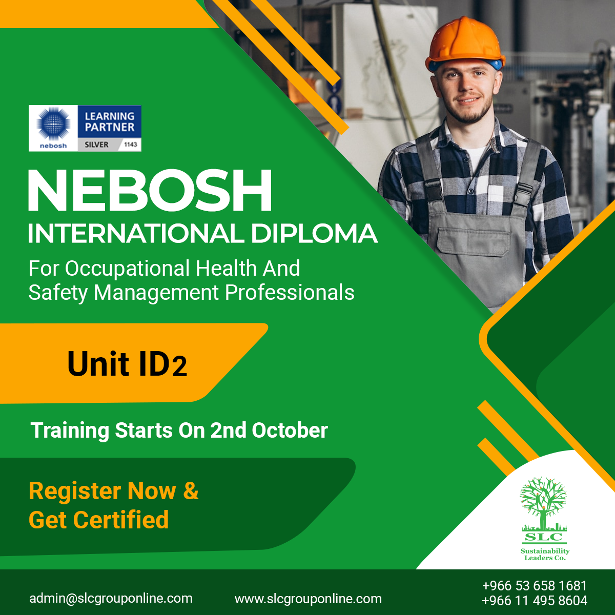 Health and Safety Training Institute In Saudi Arabia | SLC